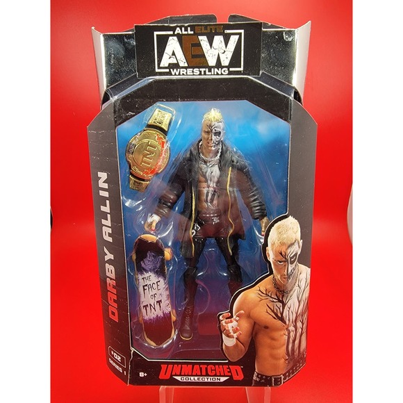 Aew | Toys | Aew Darby Allin All Elite Wrestling Figure Mib Jazwares Series Unmatched Rare ...